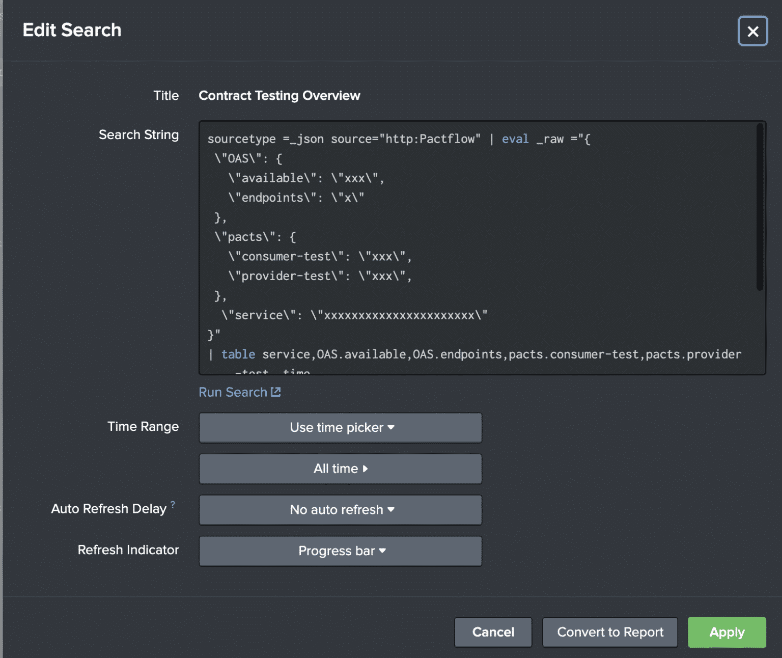 How to Visualize Test Status on a Splunk Dashboard